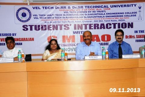 Vel Tech Multi Tech Dr Rangarajan Dr Sakunthala Engineering College ...