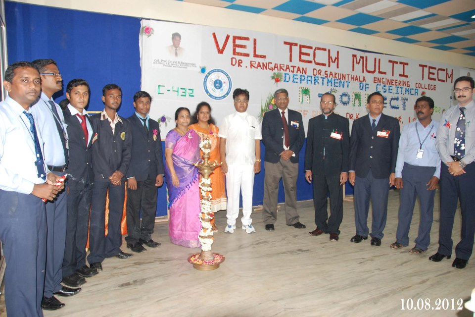 Vel Tech Multi Tech Dr Rangarajan Dr Sakunthala Engineering College ...