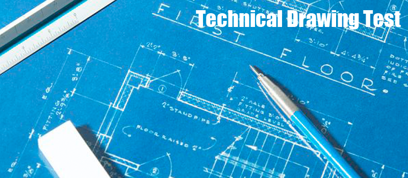 Technical Drawing Test for school students, college students and ...
